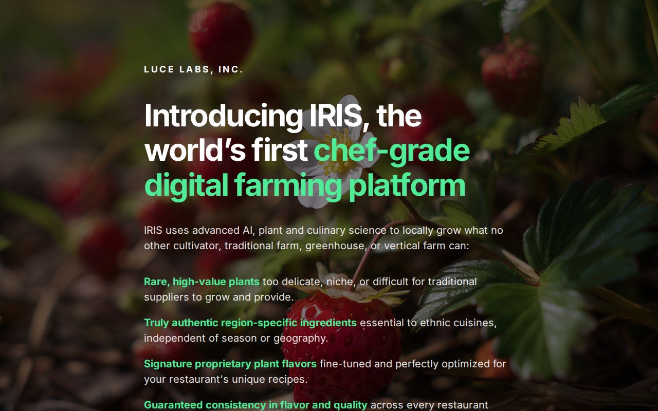 Introducing Iris, From Luce Labs